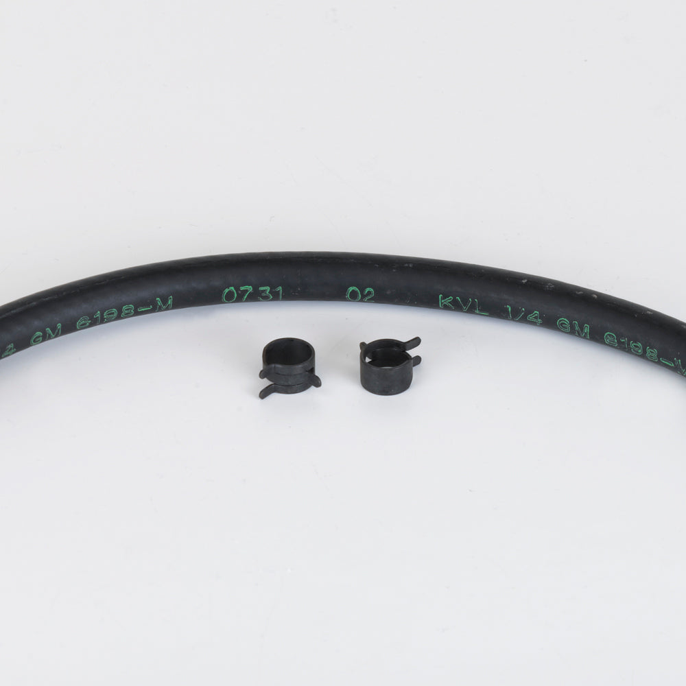 1968 - 1974 Corvette Fuel Return Line to Gas Tank Hose with Spring Cla ...