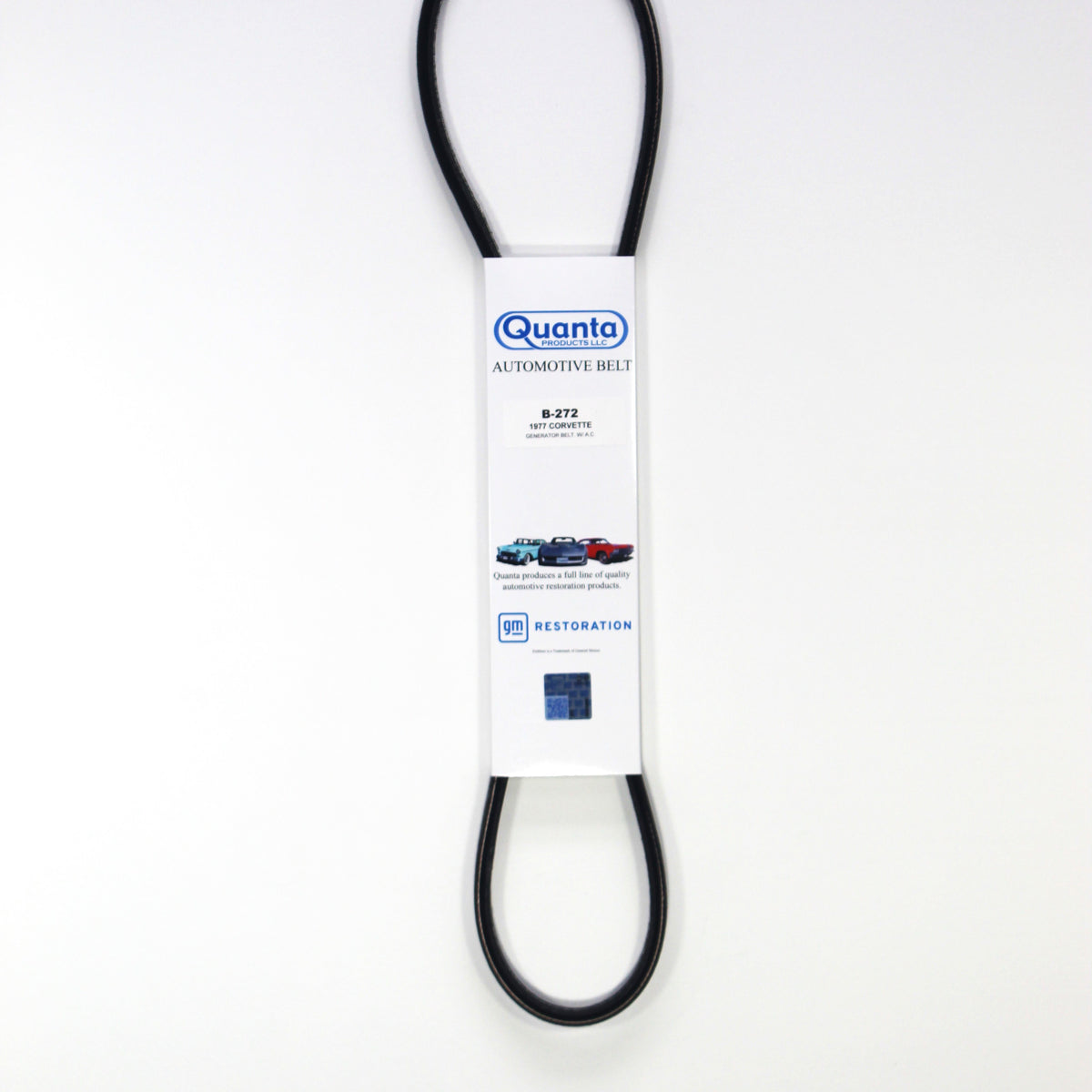 1977 Corvette Alternator Belt w/ AC